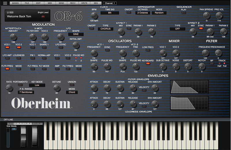 Dave Smith Instruments - OB-6 PlugSE