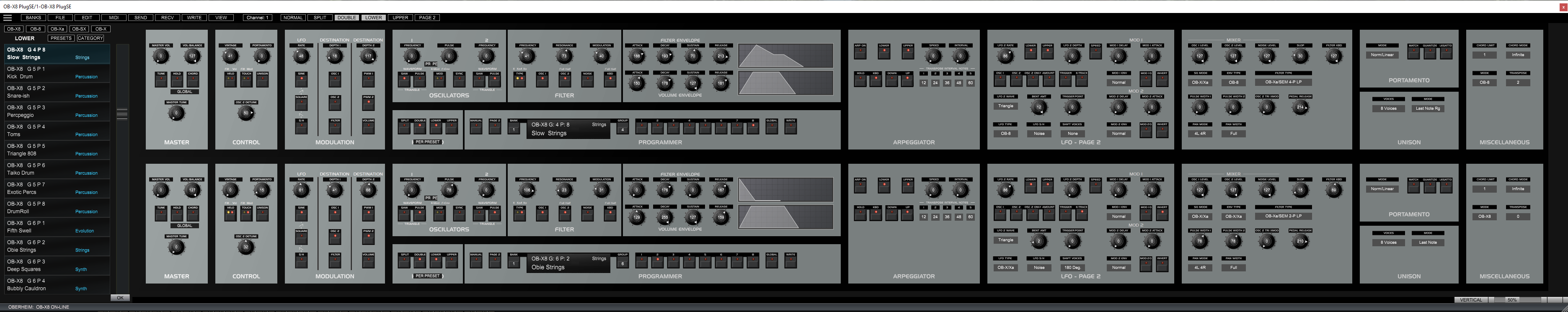 Oberheim - OB-X8 PlugSE