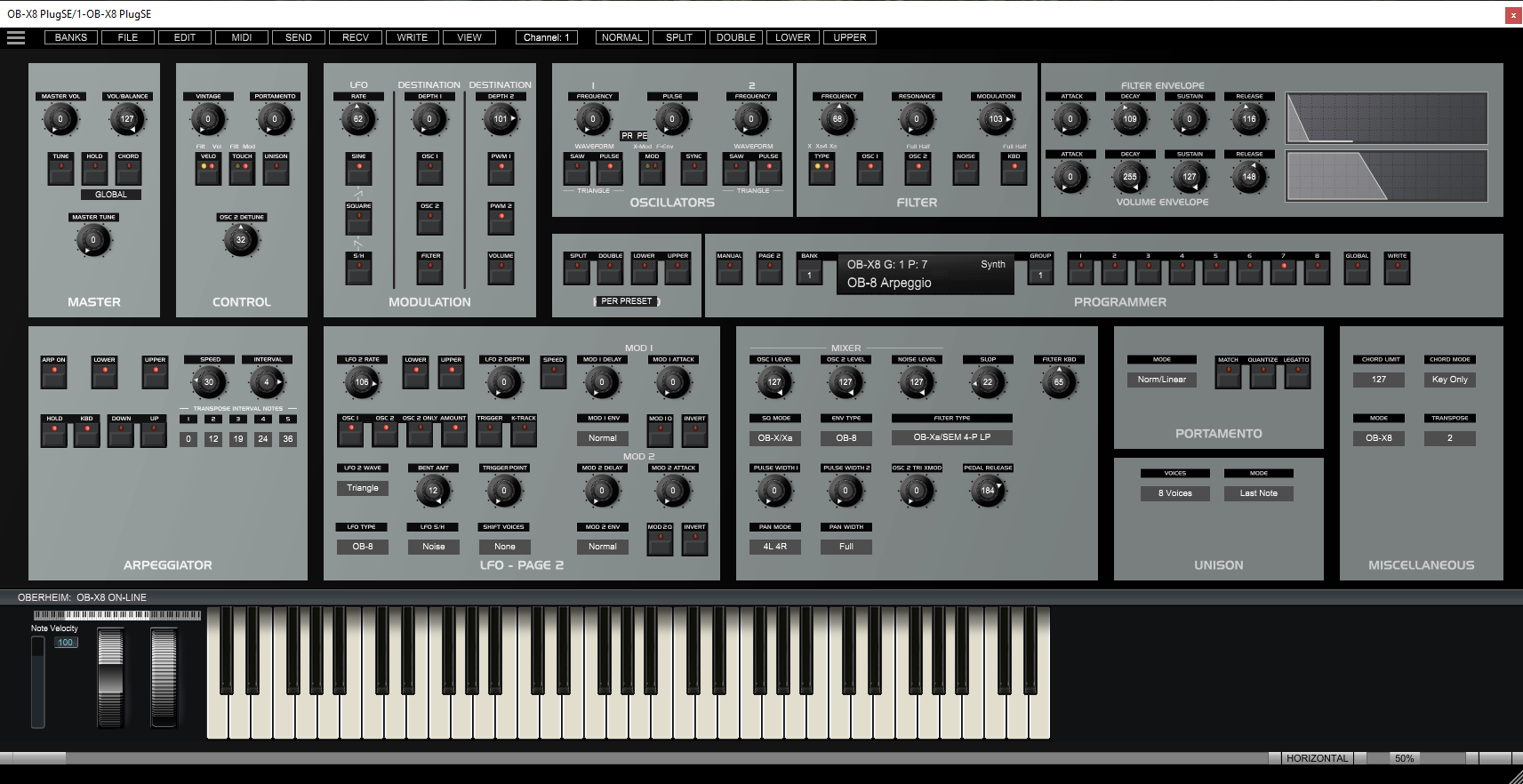 Oberheim - OB-X8 PlugSE