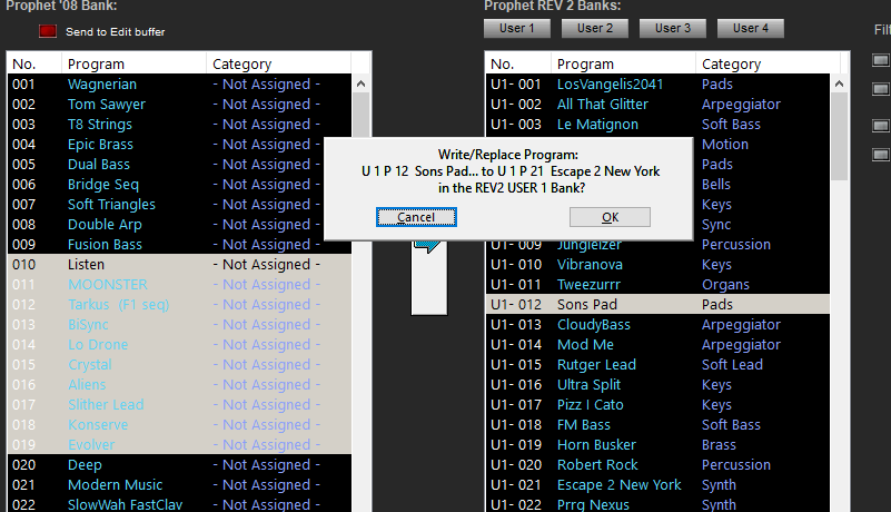 Prophet ’08 to REV 2 Program Converter